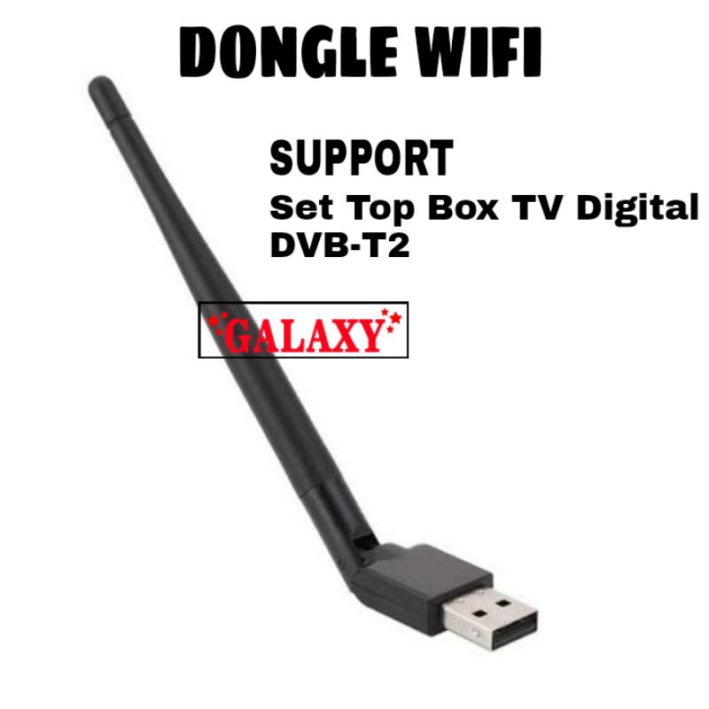 Jual USB Dongle Wifi Wireless Adapter Receiver Komputer PC Laptop Set Top Box MT 7601 STB DVBT2 ...