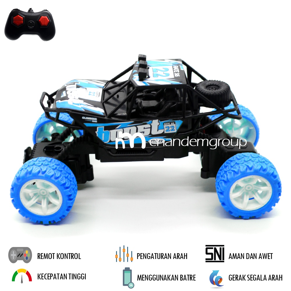 Jual Mainan Mobil Remot Kontrol RC Climbing Offroad Rover Boost Lite | Shopee Indonesia