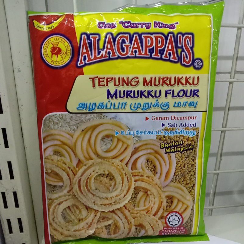 Jual ALAGAPPAS TEPUNG MURUKKU /MURUKKU FLOUR 500G | Shopee Indonesia