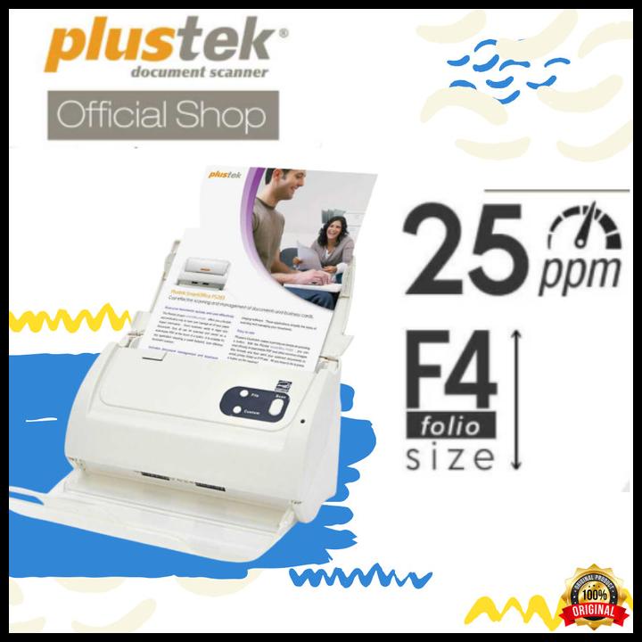 Jual Scanner Plustek Ps283 Smartoffice (Folio/F4 - 25 Ppm) (Adf ...