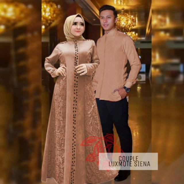 Jual COUPLE SIENA LUX COUPLE MUSLIM COUPLE KONDANGAN BAJU PASANGAN ...