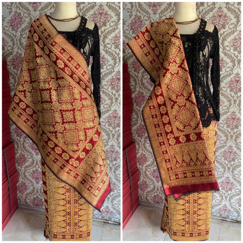 Jual Songket Palembang Lepus Cantik Sutra Alam | Shopee Indonesia