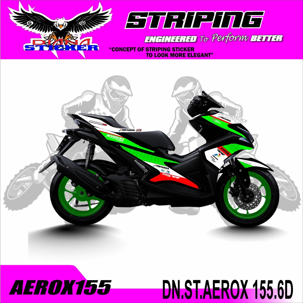 Jual STIKER MOTOR AEROX 155.06 | Shopee Indonesia