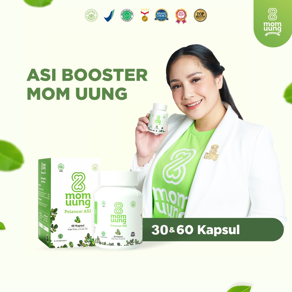 Jual Mom Uung Asi Booster Lecithin Pelancar Asi 30 60 Kapsul / Suplemen ...