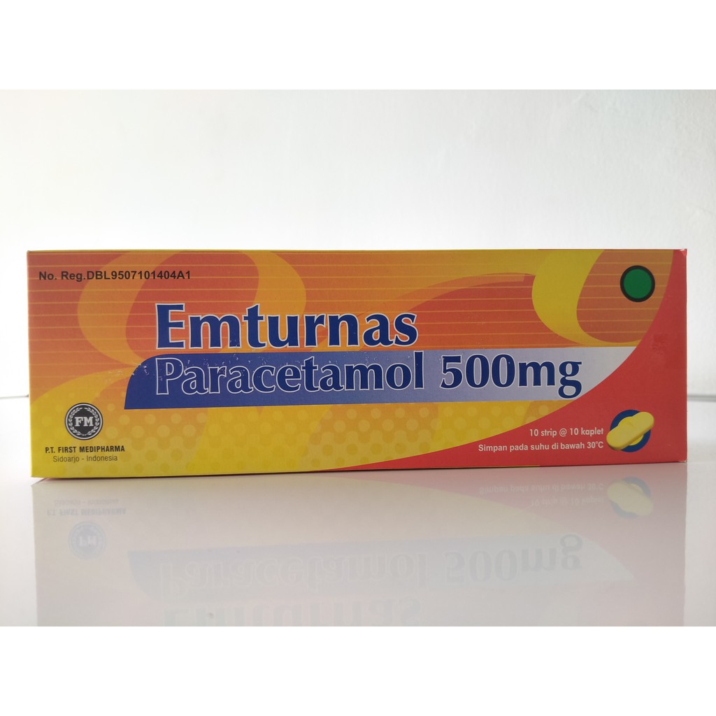 Jual EMTURNAS TABLET / PARACETAMOL | Shopee Indonesia