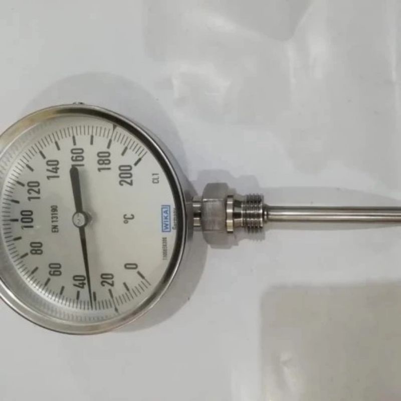 Jual wika thermometer gauve 4 inch range 0-200 deg | Shopee Indonesia