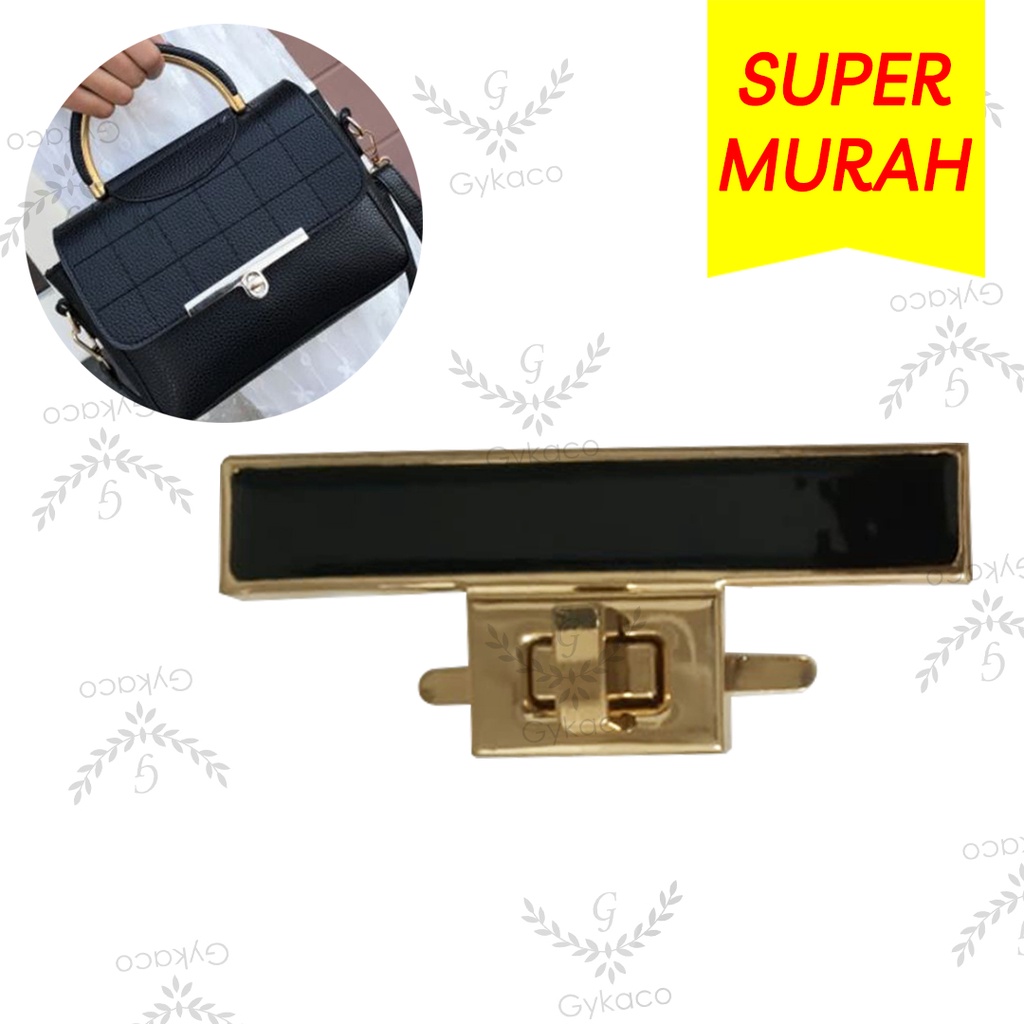 Jual Asesoris Tas Variasi V115 Plat Kunci Putar / Slop / Buckle ...