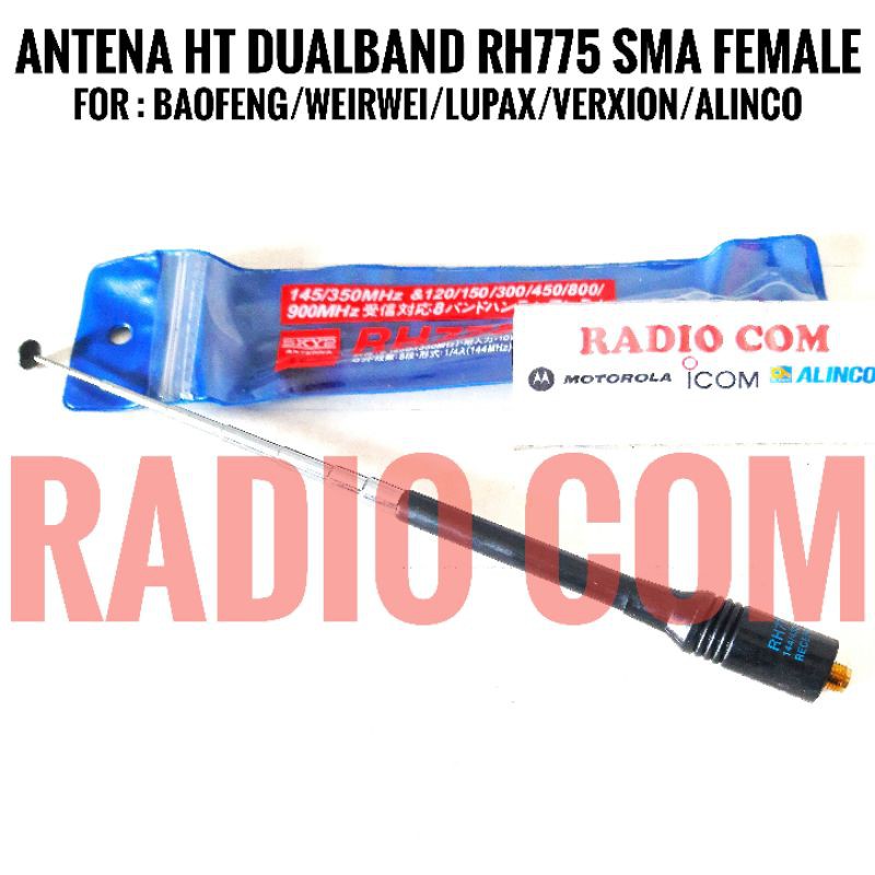 Jual ANTENA HT WEIRWEI DUALBAND / ANTENA HT BAOFENG DUALBAND / ANTENA HT LUPAX DUALBAND DIAMOND ...