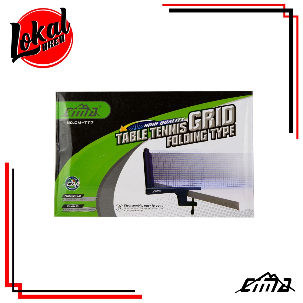 Jual Net Tenis Meja / Net Pimpong + Tiang CIMA CM-T117 | Shopee Indonesia