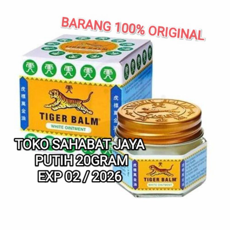 Jual Balsem Harimau Putih 20 gram | Shopee Indonesia