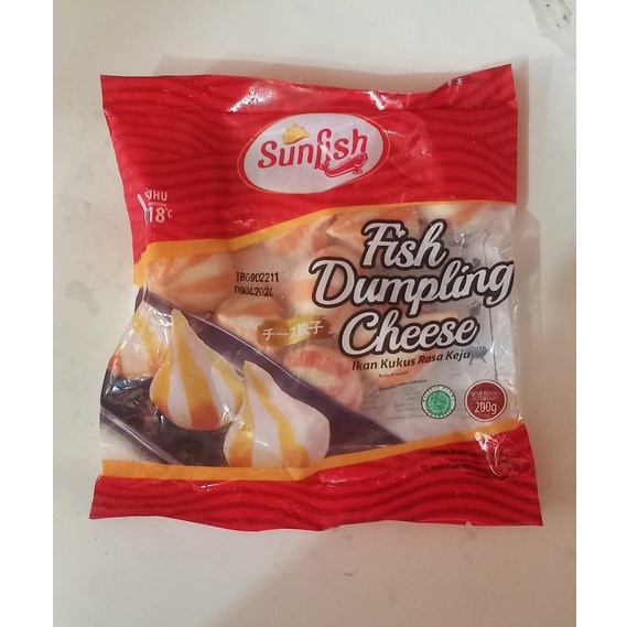 Jual FROZENFOOD SUNFISH DUMPLING CHEESE 200gr SUKI|OLAHAN IKAN | Shopee ...