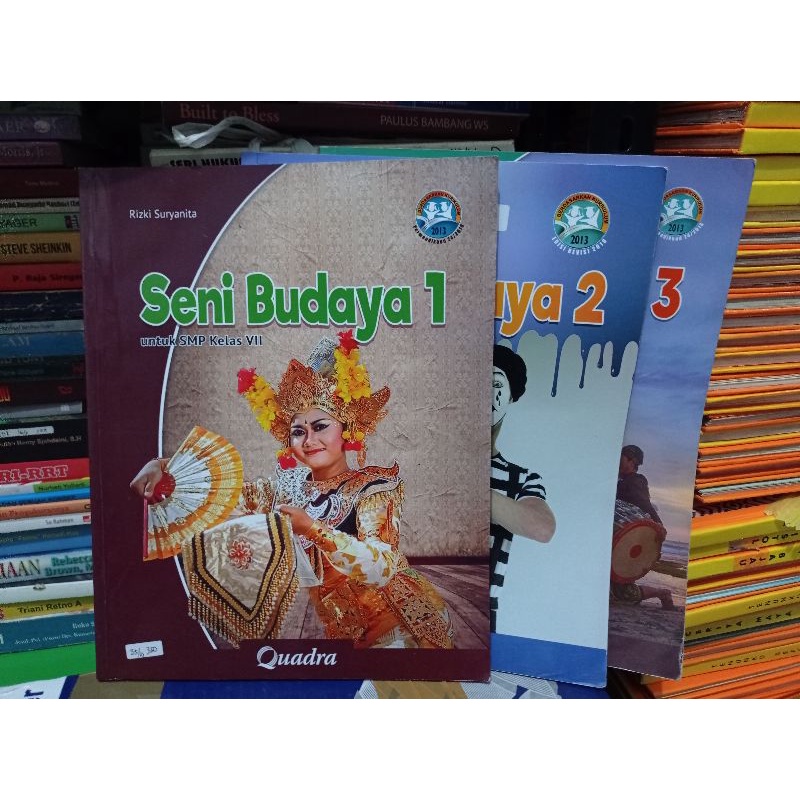 Jual buku bekas SENI BUDAYA untuk smp mts kelas vii viii IX quadra | Shopee Indonesia