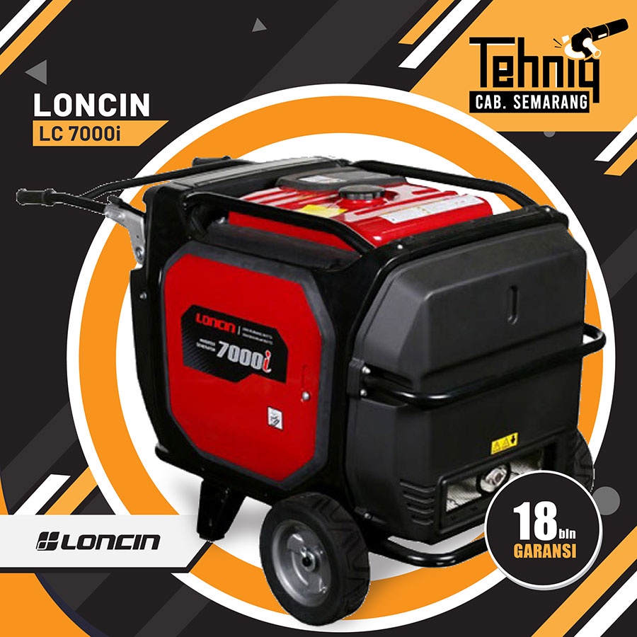 Jual Mesin Generator Genset Listrik Bensin LONCIN LC 7000i Digital ...