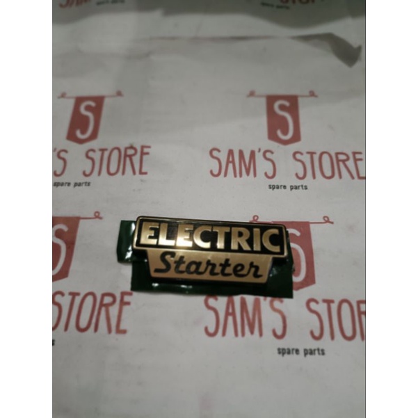 Jual Emblem Electric Starter | Shopee Indonesia