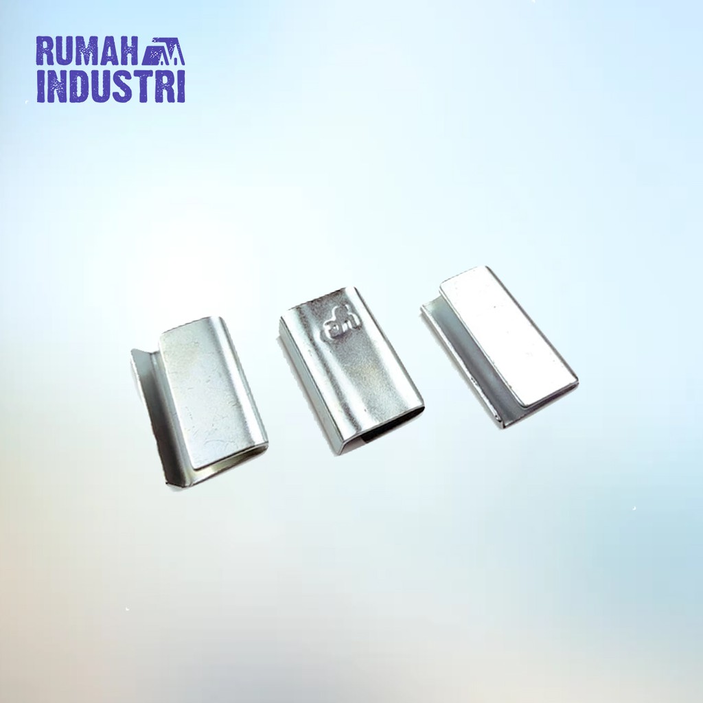 Jual AMAN! Klem Segel Seng Straping Besi Clamp Plate Seal Per Kg ...