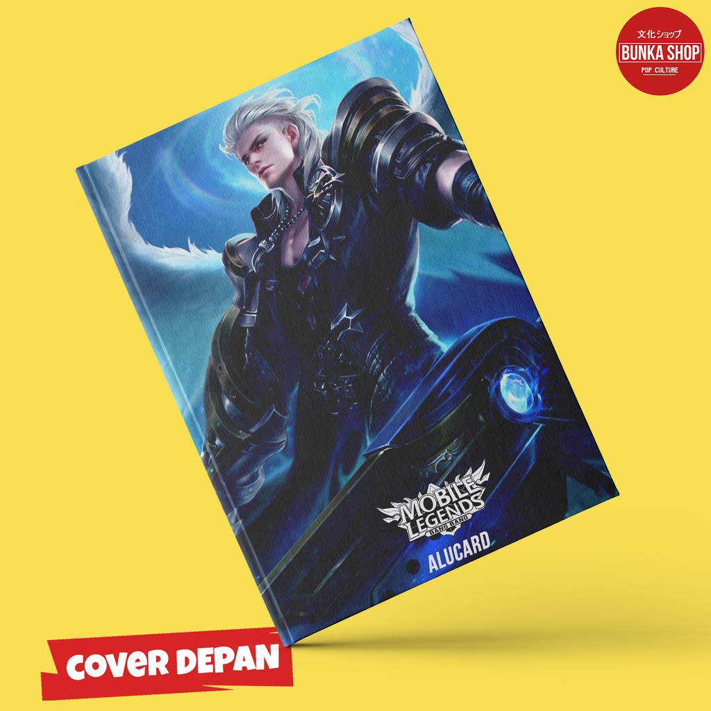 Jual Note Book Game Mobile Legends Alucard Hardcover A5 Buku Catatan ...