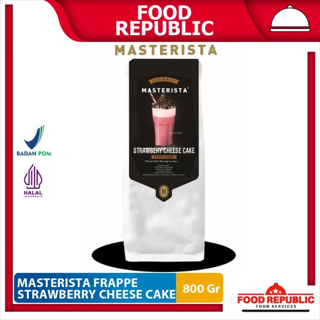 Jual Masterista Minuman Bubuk Frappe Powder Chocolate Strawberry ...