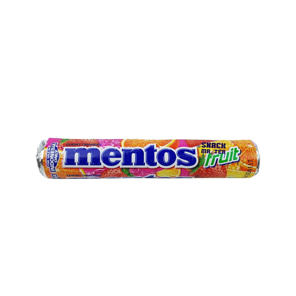 Jual Mentos Roll - Stay Fresh with Chewy Dragees Mint Candy - 29g ...