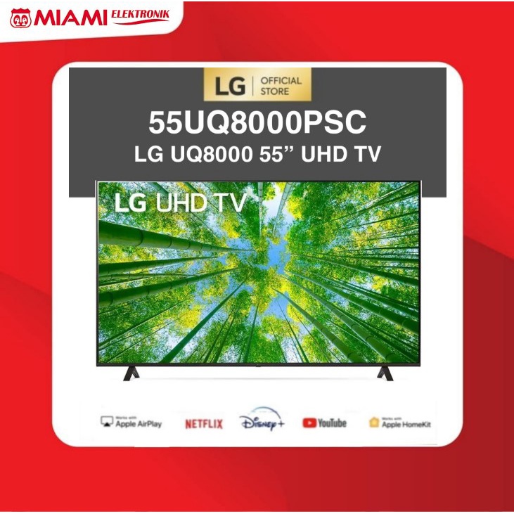 Jual 2022 LG 55UQ8000PSC / 55UQ8000 4K Smart UHD TV ThinQ AI 55 Inch ...