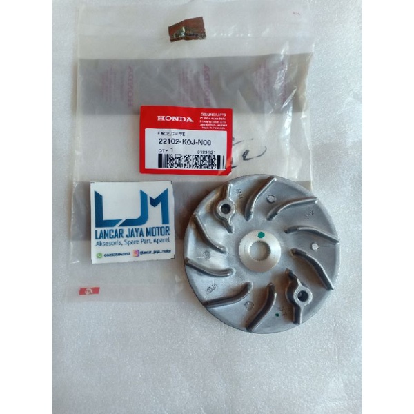 Jual 22102-K0J-N00 FACE DRIVE PULLY PULY PULI KIPAS RUMAH ROLLER GENIO ...