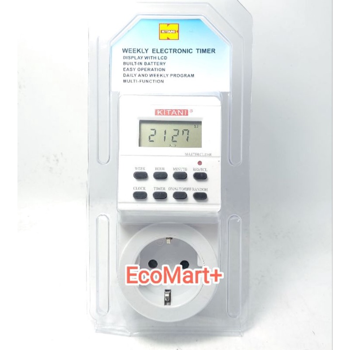Jual Timer Digital KITANI Pengaturan Harian | Shopee Indonesia