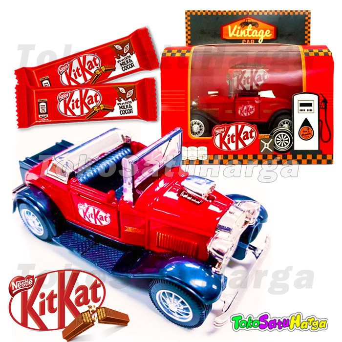 Jual KITKAT Vintage CAR Chocolate Limited Diecast Classic Car Kit Kat ...