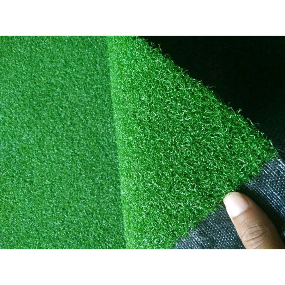Jual Rumput sintetis golf keriting 25cm x 25cm - rumput sintetis mini ...