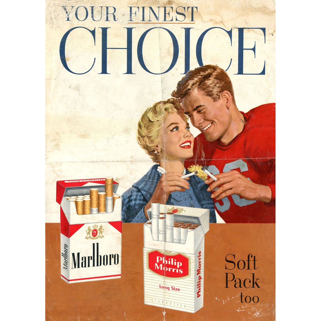 Jual Poster Rokok Jadul / Cigarettes Vintage Edition | Shopee Indonesia