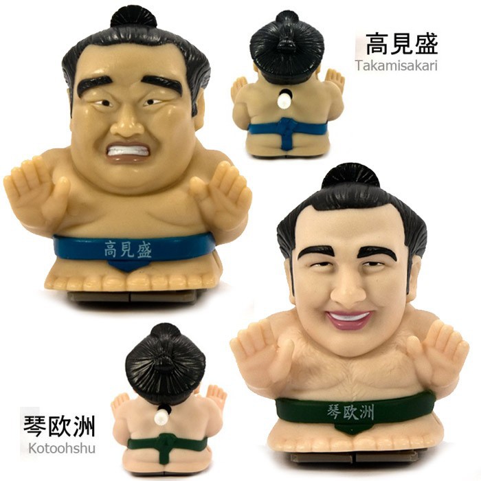 Jual Set Sumo Wrestler Wind-Up Toy - Kotooshu and Takamisakari | Shopee ...