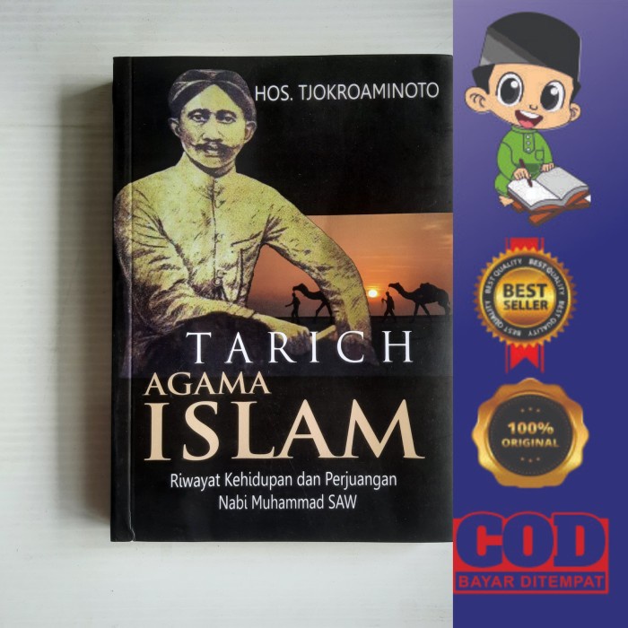 Jual BUKU ORIGINAL TARICH AGAMA ISLAM HOS TJOKROAMINOTO SEGA ARSY ...