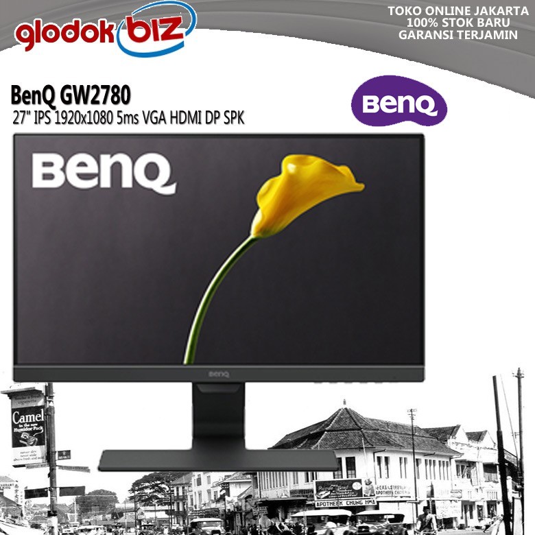 Jual LED 27" BenQ GW2780 27" IPS 1920x1080 5ms VGA HDMI DP SPK | Shopee ...