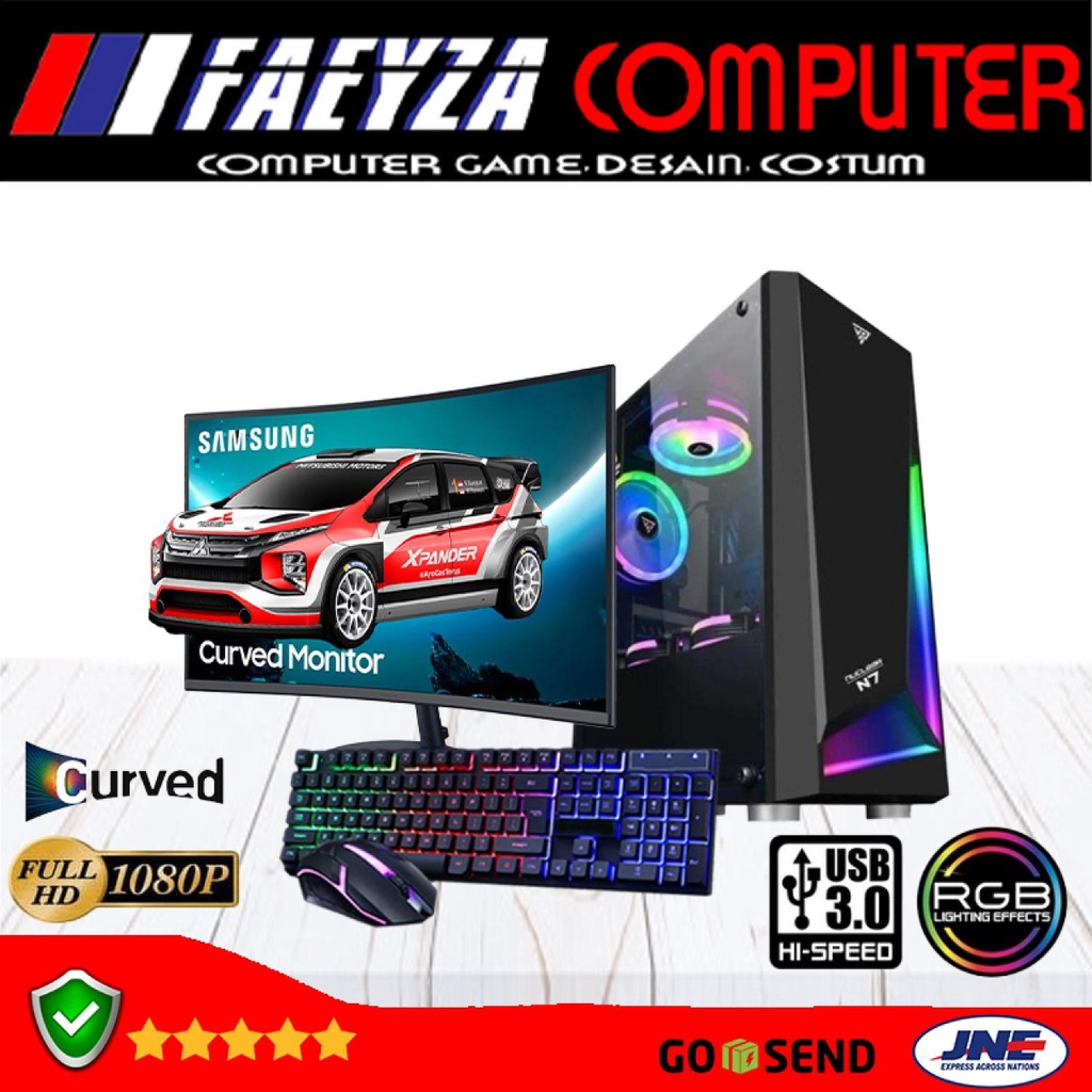 Jual CPU PC GAMING RYZEN 5 4600G WITH RADEON VEGA HDD 1TB SSD 256gb ...