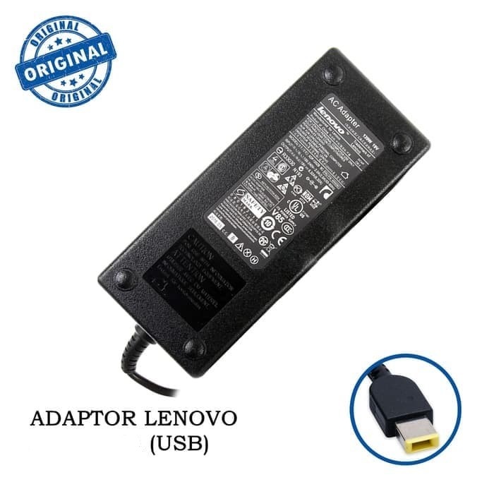 Jual Adaptor Charger Lenovo (USB) C460 C560 All-In-One Lenovo C355 C360 ...