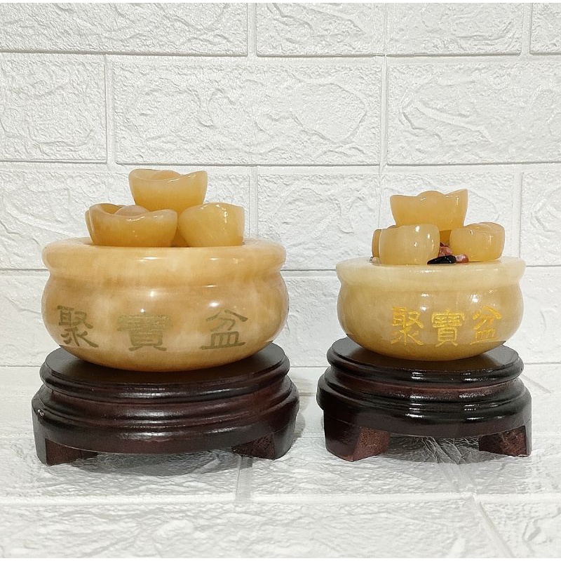 Jual ji bao pen/yan bao/yen bao/yuan bao/batu alam/argonite/pajangan ...