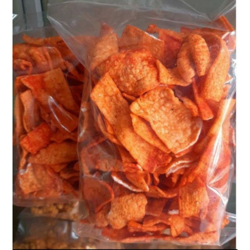 Jual KERIPIK SELONDOK PEDAS BALADO|KRIPIK SLONDOK MERAH 500GRAM ...
