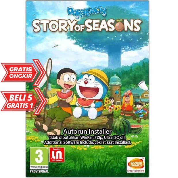 Jual Doraemon Story of Seasons - PC Game Adventure - Download Langsung ...