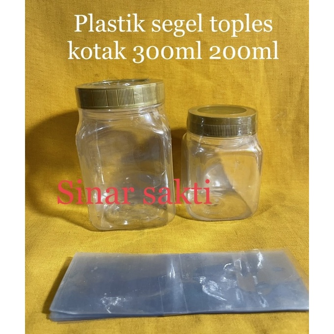 Jual PLASTIK SEGEL BOTOL KOTAK 300ML 200ML/SEGEL PLASTIK BOTOL SAMBAL ...