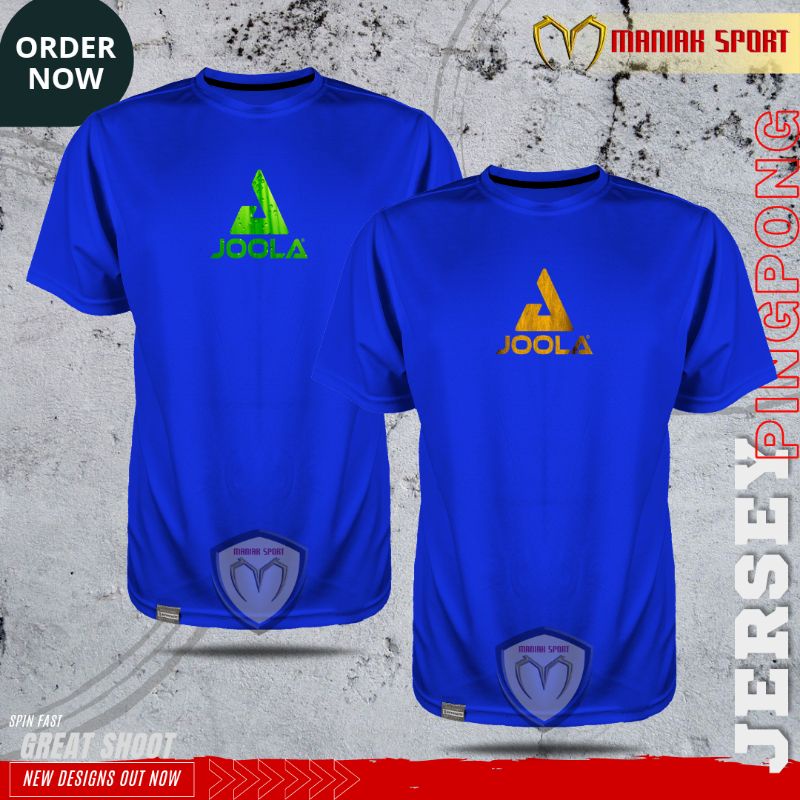 Jual KPJB01 - KAOS PINGPONG BAJU TENIS MEJA JOOLA JERSEY PREMIUM SABLON ...