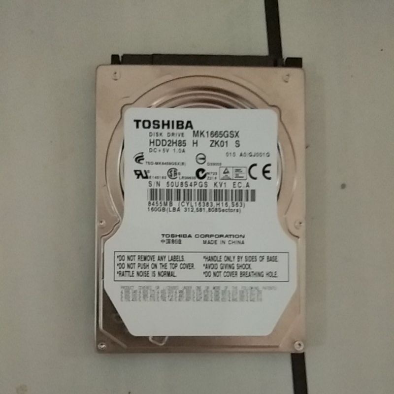 Jual hdd hardisk internal 500gb 2.5 sentinel 100% | Shopee Indonesia