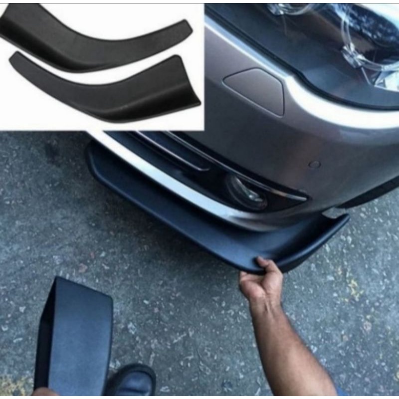Jual Winglet Lips Bumper Diffuser Depan Mobil HRV | Shopee Indonesia
