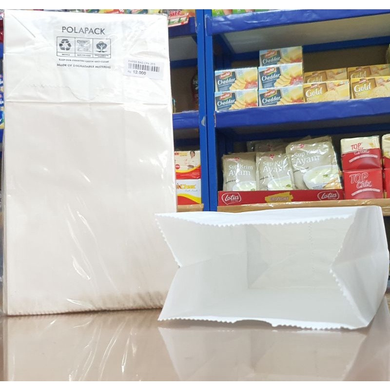 Jual Paper Bag Roti Boy / Kantong Kertas Roti Boy (25Pcs) | Shopee ...