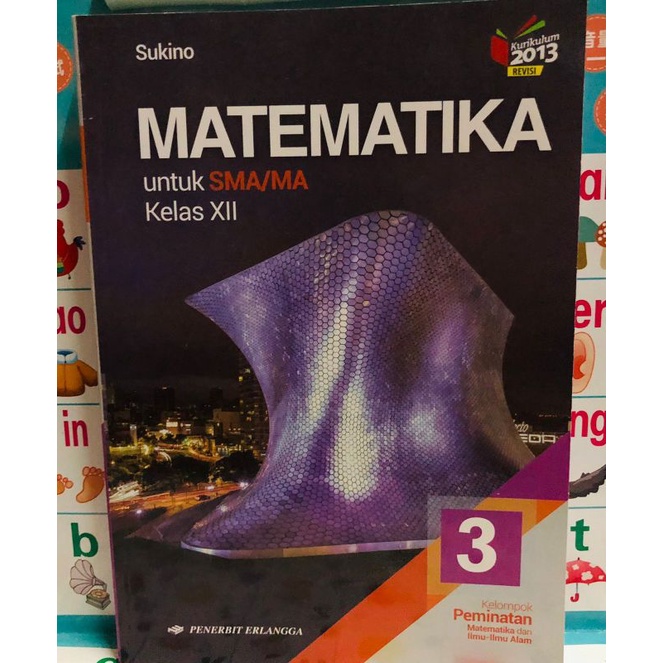 Jual buku pelajaran SMA matematika. kelas XII/12. Erlangga revisi 2013 ...