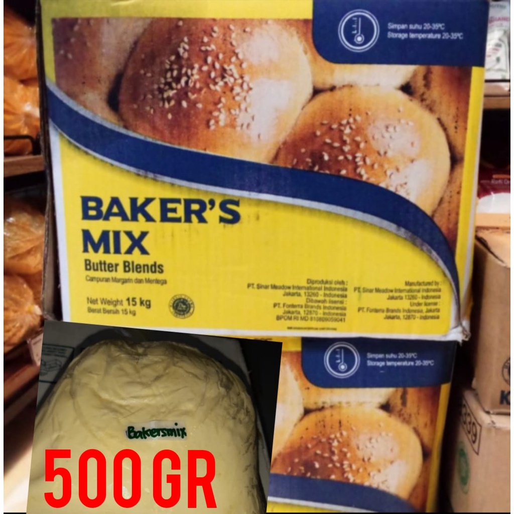 Jual ANCHOR BAKERS'MIX 500GR ECER CAMPURAN BUTTER DAN MARGARINE DALAM 1 ...