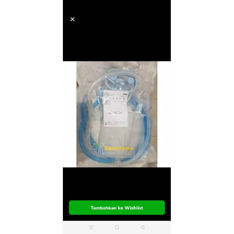 Jual Breathing Circuit bubble Cpap Drager Seattle pap | Shopee Indonesia