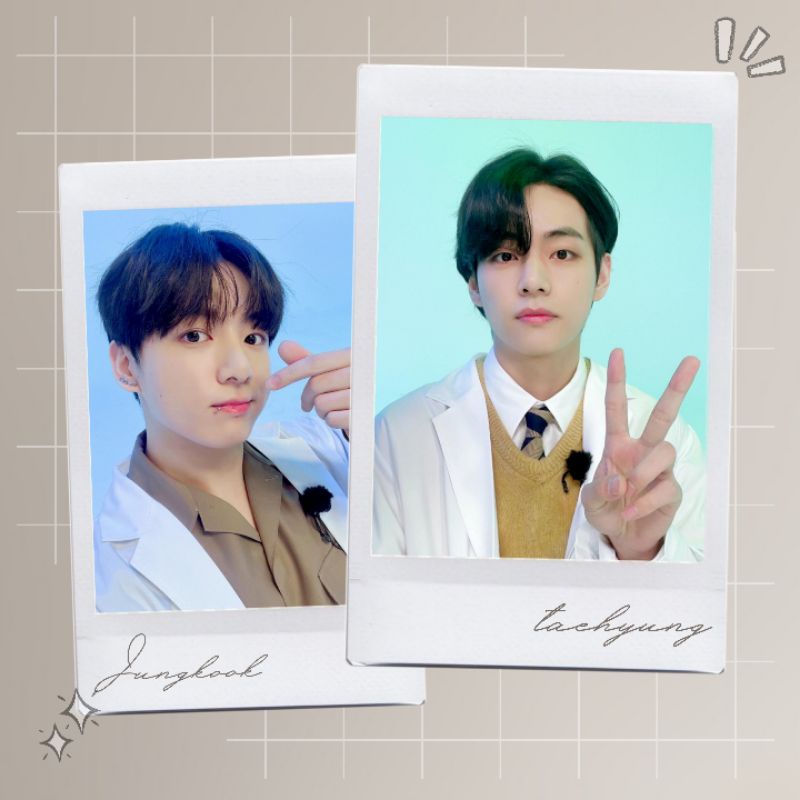 Jual BTS MBTI LAB PHOTO POLAROID INSTAX 100% OFFICIAL | Shopee Indonesia