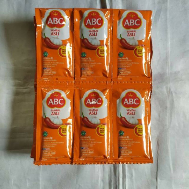 Jual SAMBAL ASLI ABC SACHET / RENCENG MURAH | Shopee Indonesia