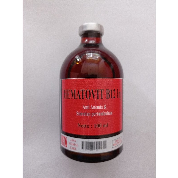Jual HEMATOVIT B12 anti anemia &stimulant pertumbuhan ternak | Shopee Indonesia