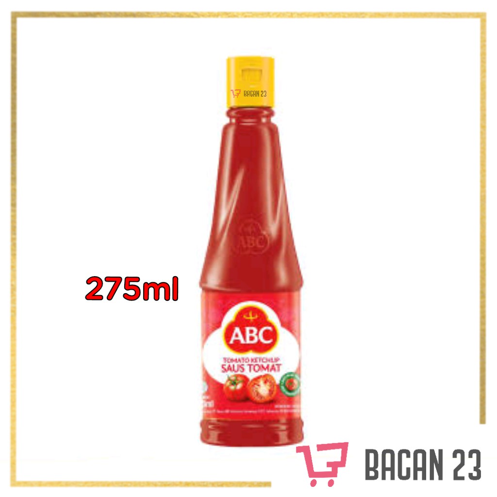 Jual ABC Saus Tomat (275ml) / Saos Tomat Botol / Tomato Sauce Ketchup ...