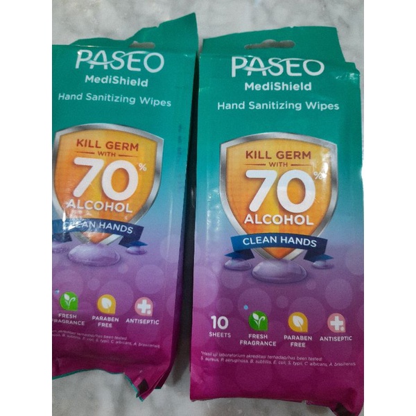 Jual Medishield tissue basah sanitizing wipes 10 sheet | Shopee Indonesia