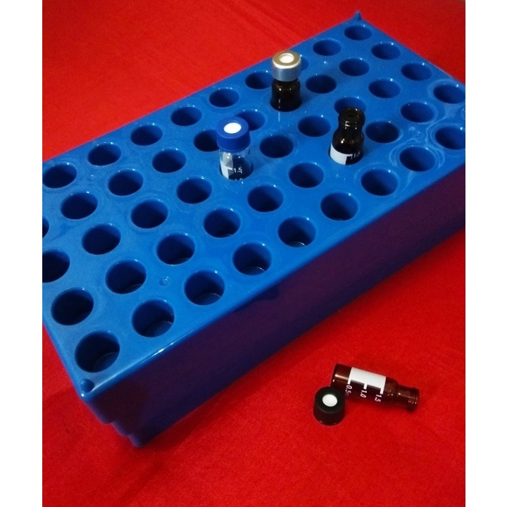 Jual Rak Botol Vial 1.5 - 2 ml Sample Vial Rack | Shopee Indonesia
